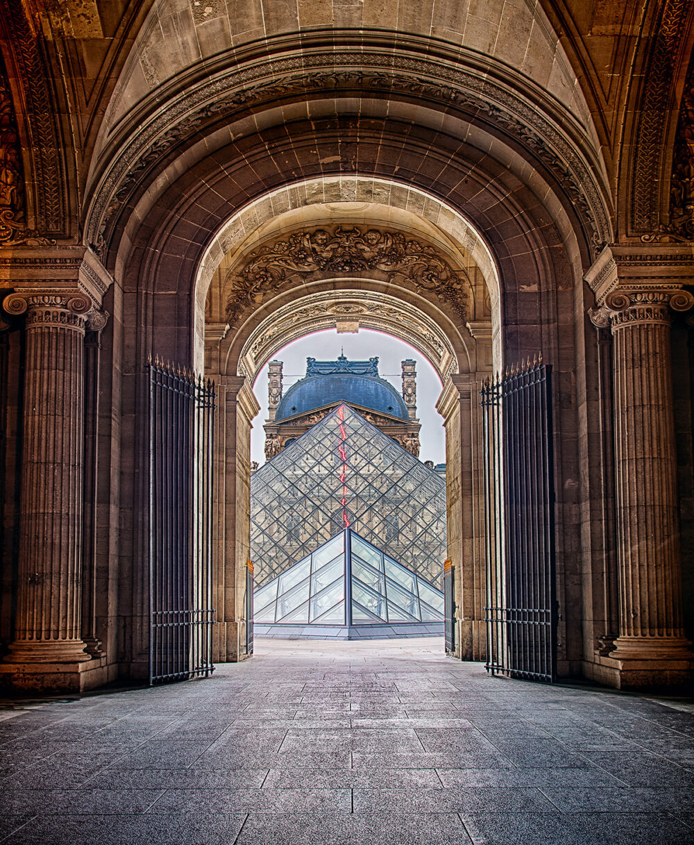 Visiting the Louvre – Jim Hamel