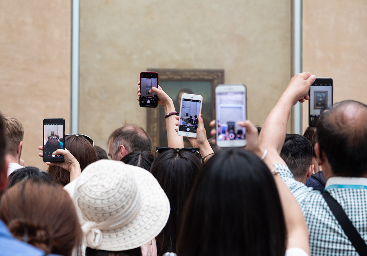 Visiting the Louvre – Jim Hamel