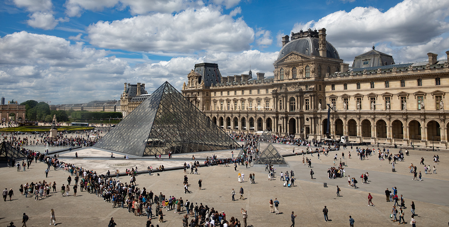 Visiting the Louvre – Jim Hamel
